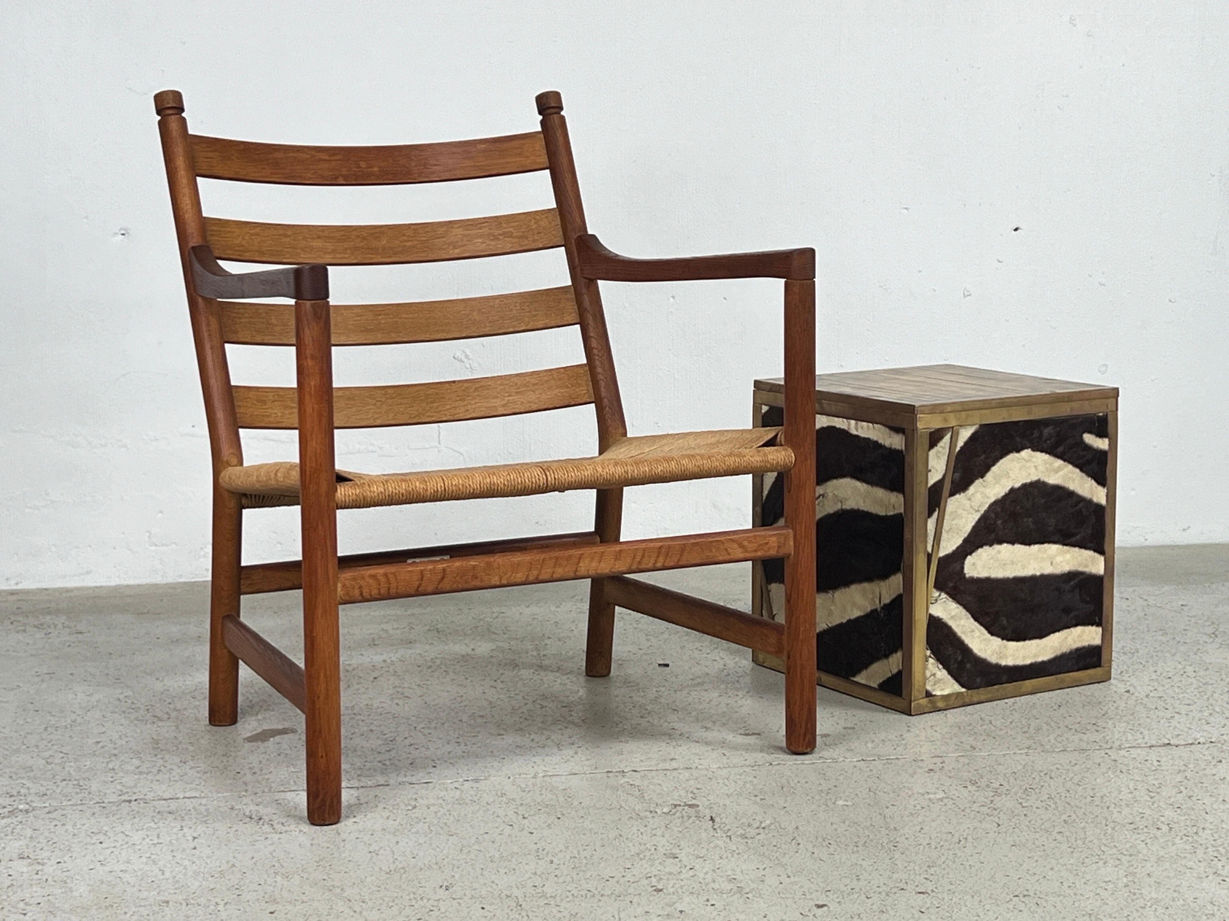 Custom Brass and Zebra Side Table / Box For Sale at 1stDibs