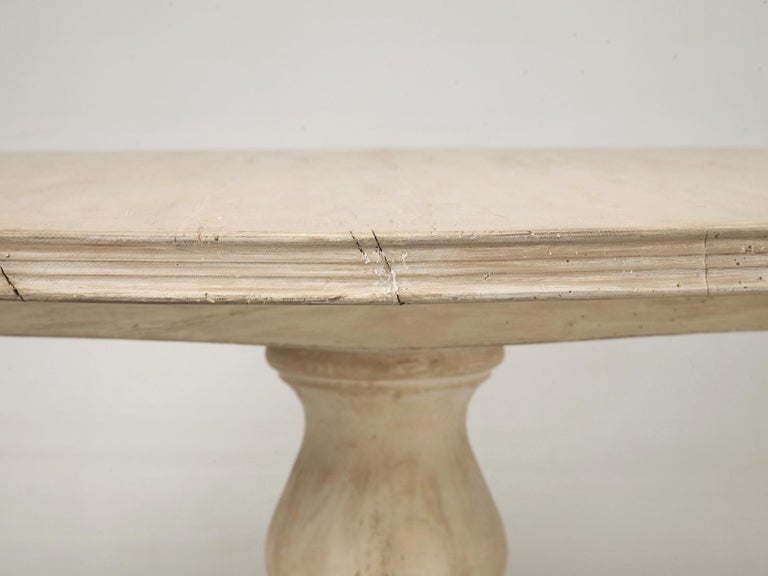 Custom Built to Order Reclaimed White Oak Round Kitchen Table in any ...