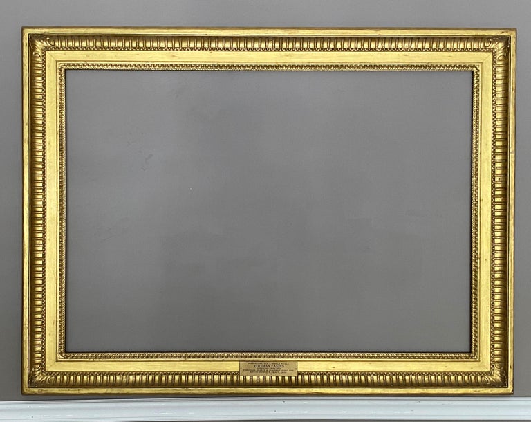 Custom Carved and Gilt Frame Made for the Most Important American ...