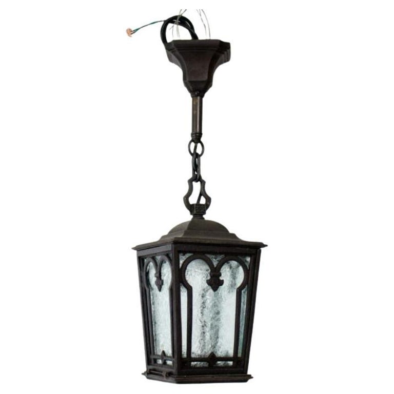 Custom Cast Bronze Exterior Lantern For Sale at 1stDibs