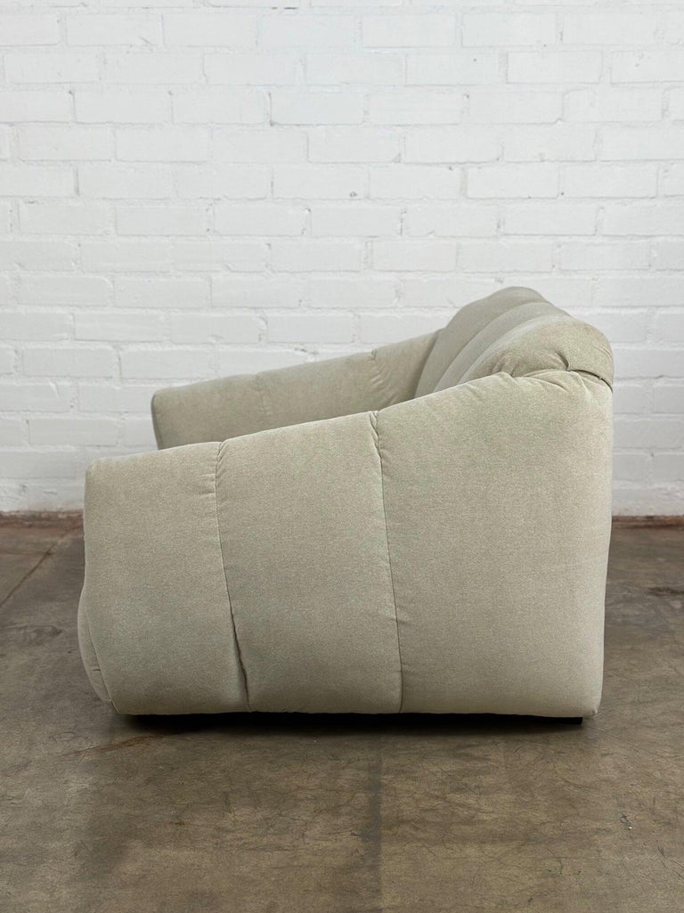 Custom Channel Tufted Lounge Chair For Sale at 1stDibs