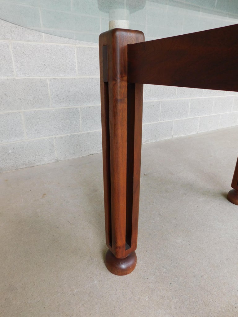 Custom Designer Teak Mid-Century Modern Style Dining Table For Sale at ...