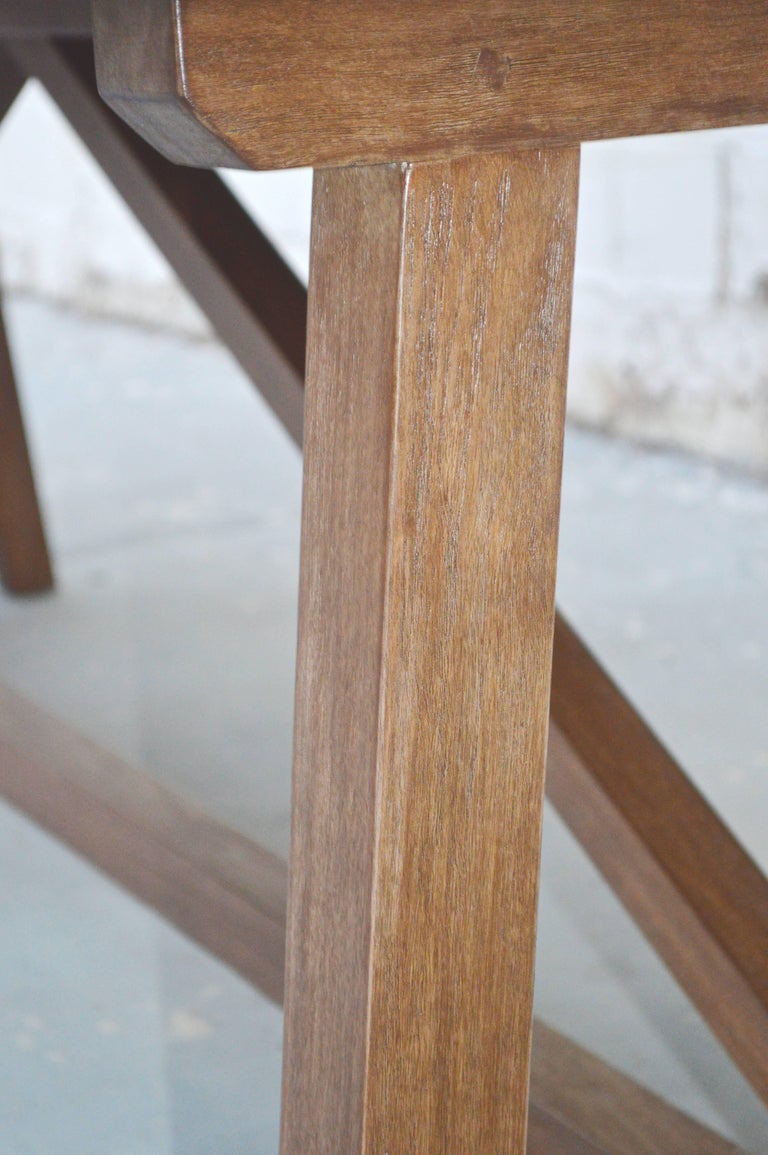 Custom Dining Table in Aged Walnut, Built to Order by Petersen Antiques ...