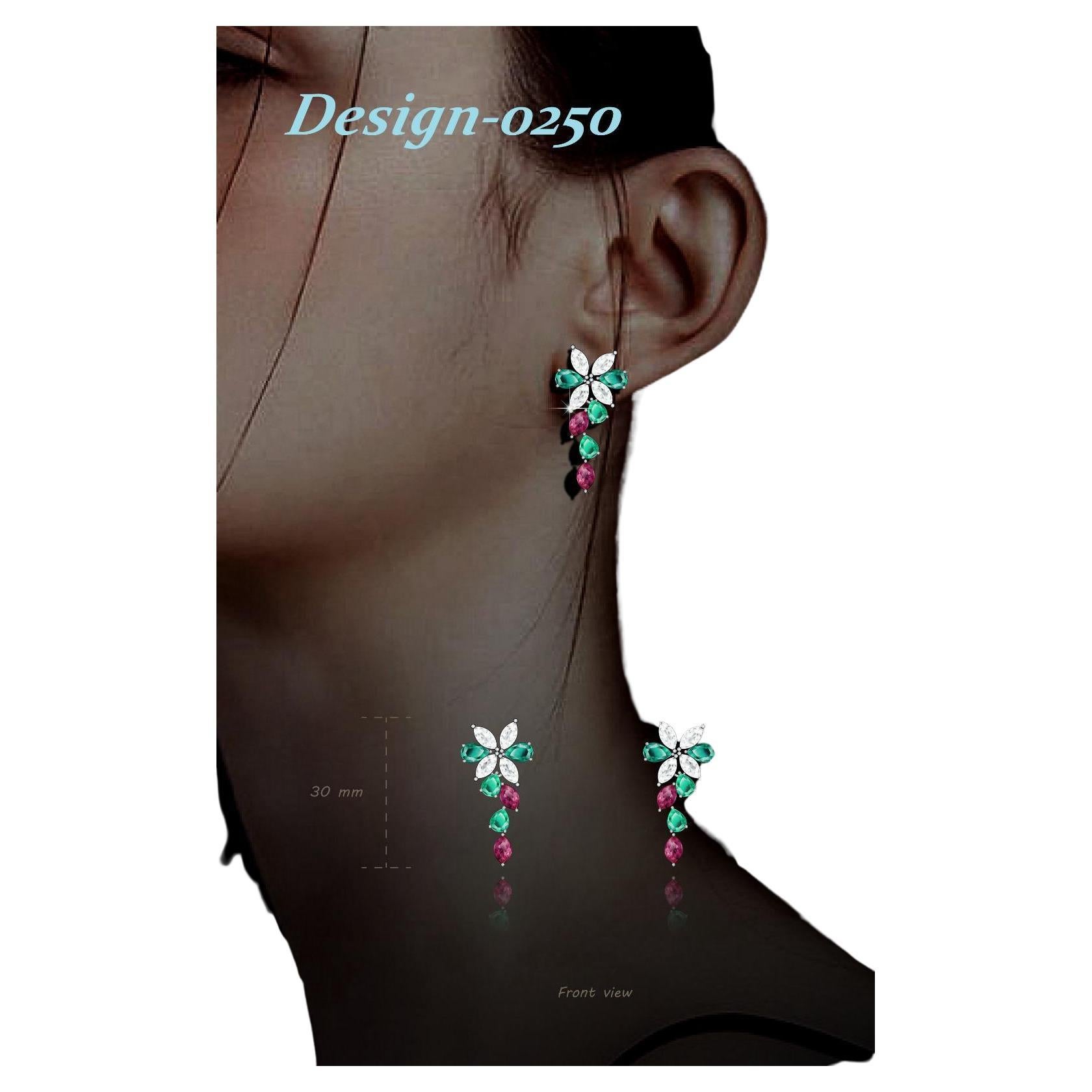 Custom Earring For Sale at 1stDibs