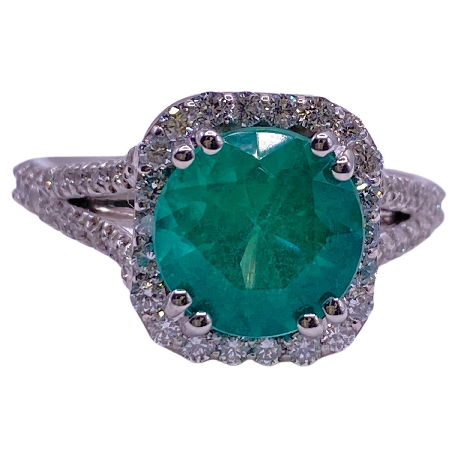 Custom Diamond White Gold Ring For Sale at 1stDibs | custom white gold ring