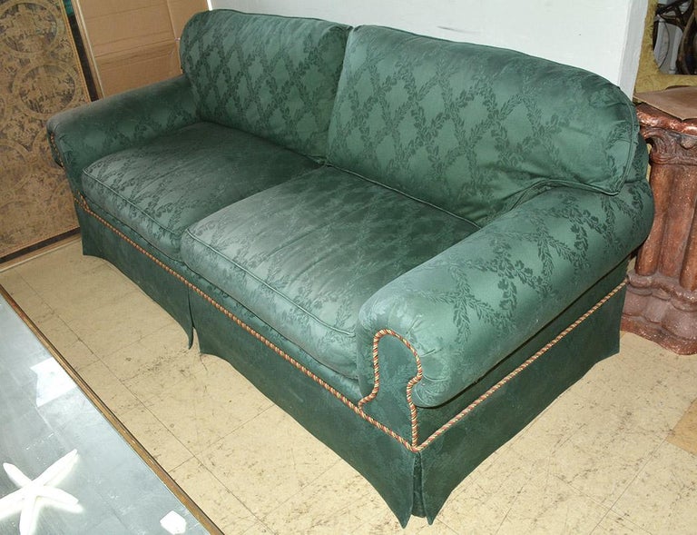 Custom English Style Rolled Arm Sofa For Sale at 1stDibs | english ...
