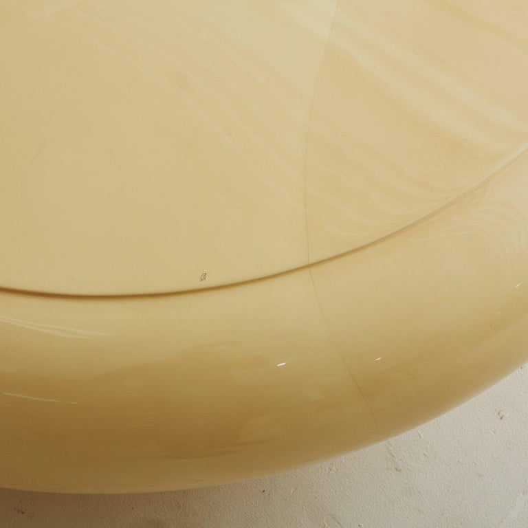 Custom Faux Parchment Coffee Table, Usa, 1980s For Sale at 1stDibs