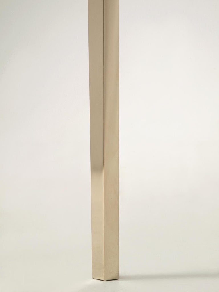 Custom Handmade Round Center Hall Table in Solid Bronze Available in ...