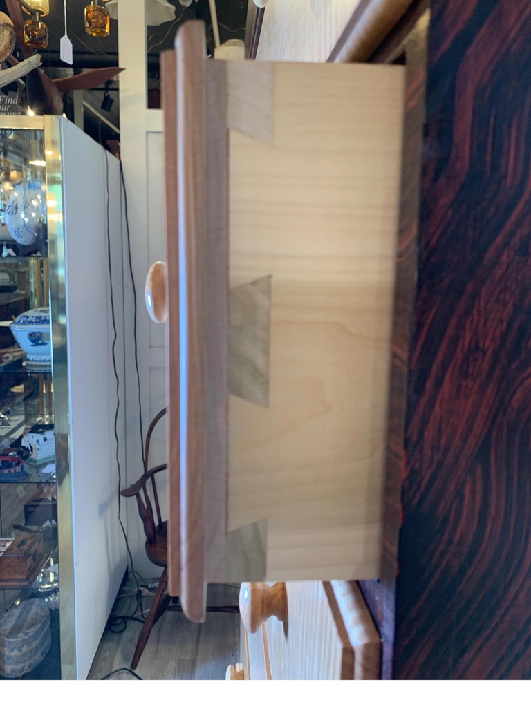 Custom, Handcrafted Chest on Frame, 1984 For Sale at 1stDibs