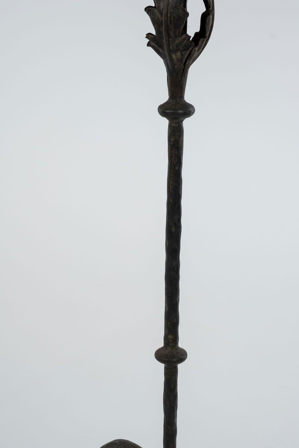 Custom Iron Floor Lamp For Sale at 1stDibs
