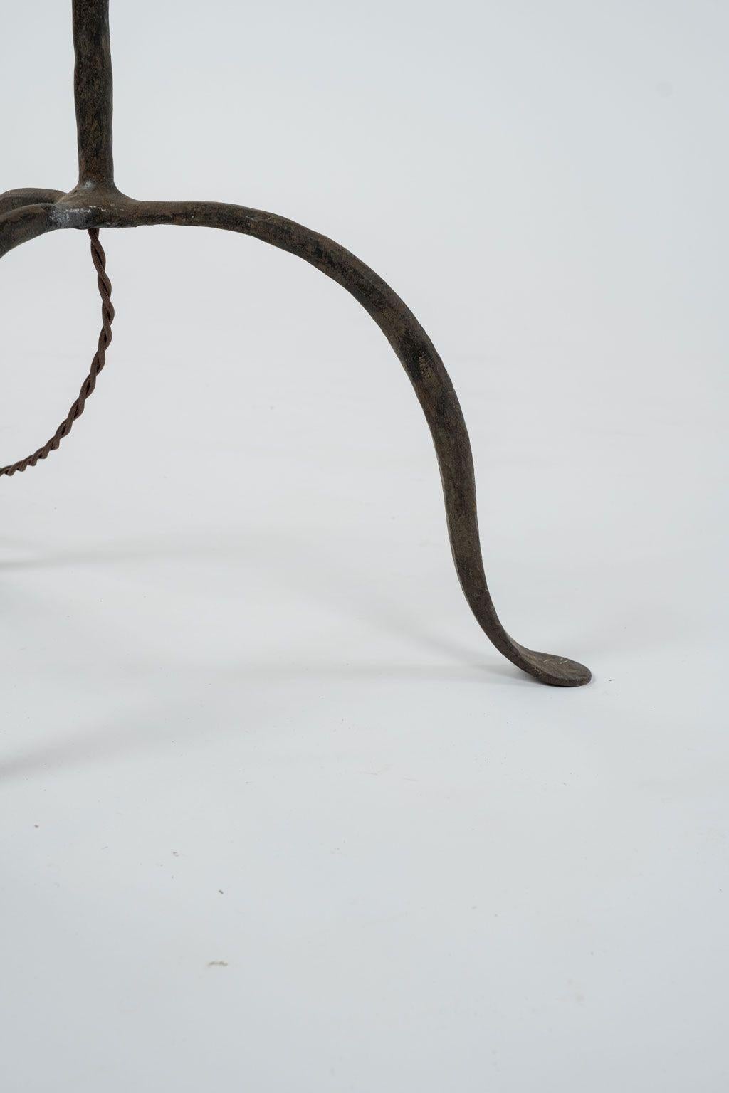 Custom Iron Floor Lamp For Sale at 1stDibs