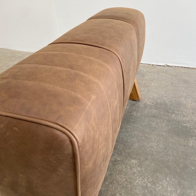 Custom Leather Pommel Horse Bench at 1stDibs | pommel bench, horse ...