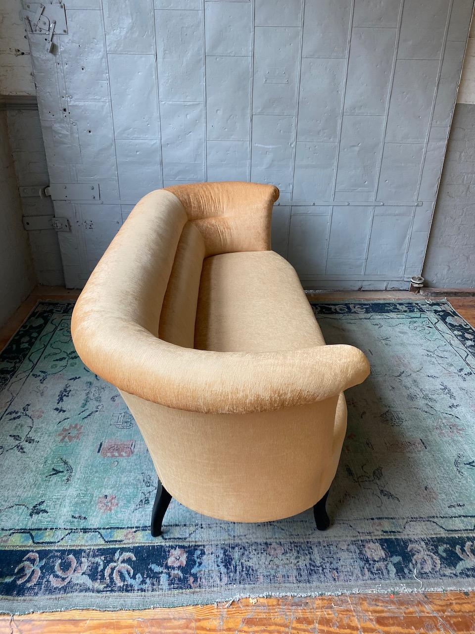 Custom Made Art Deco Style Sofa For Sale at 1stDibs | custom made sofa