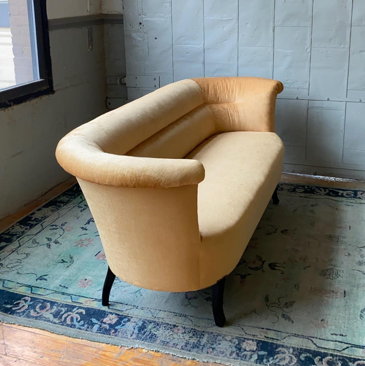 Custom Made Art Deco Style Sofa For Sale at 1stDibs | custom made sofa