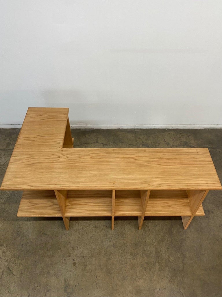 Custom Made Corner Sofa Bookcase by Vintage On Point For Sale at 1stDibs