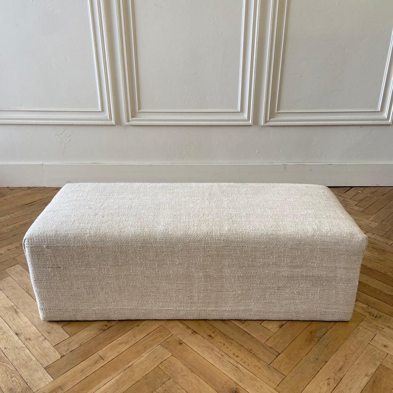 Custom Made Cube Bench or Cocktail Ottoman at 1stDibs