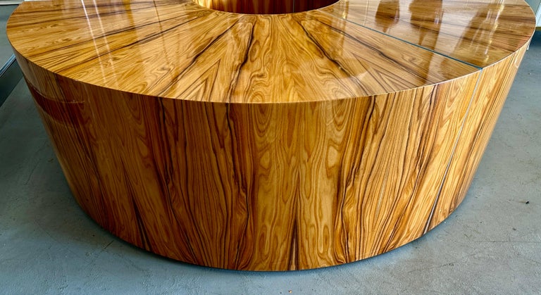 Custom-Made Exotic Wood Configurable Coffee Table or Bench For Sale at ...