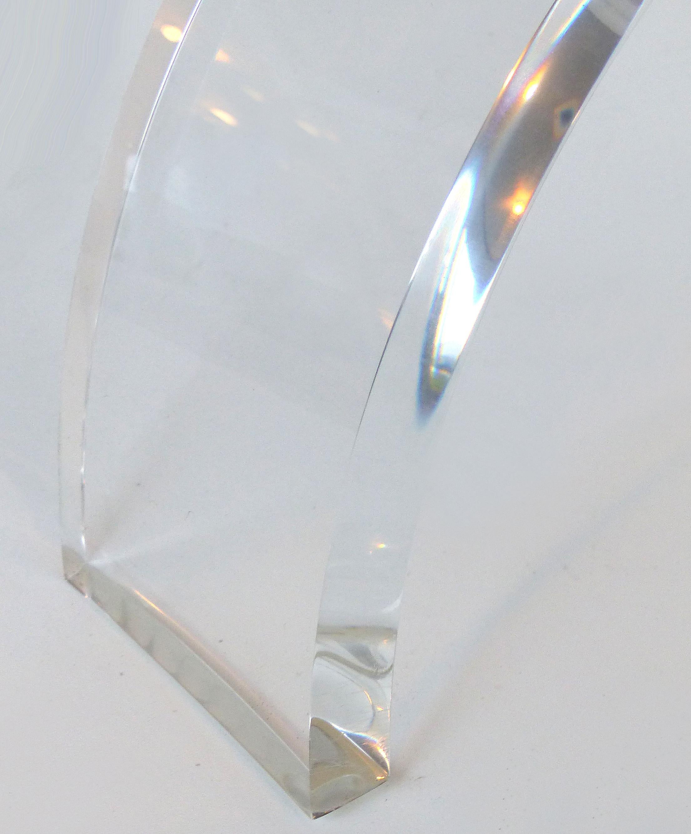 Custom Made Lucite X-form Upholstered Bench For Sale at 1stDibs ...