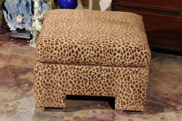 Custom Made Ottoman For Sale at 1stDibs