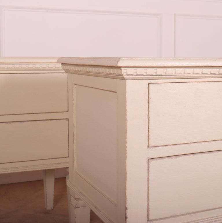 Custom Made Painted Commode For Sale at 1stDibs