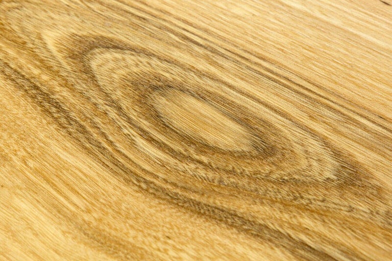 Custom Made Raw Edge Hackberry Ambrosia Maple Dining Table with Cedar ...