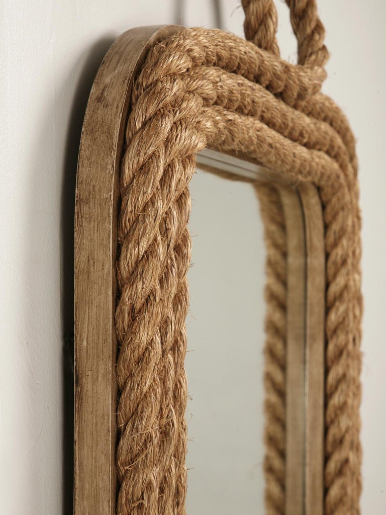 Custom Made Rope Nautical Themed Wall Mirror in Any Dimension For Sale ...
