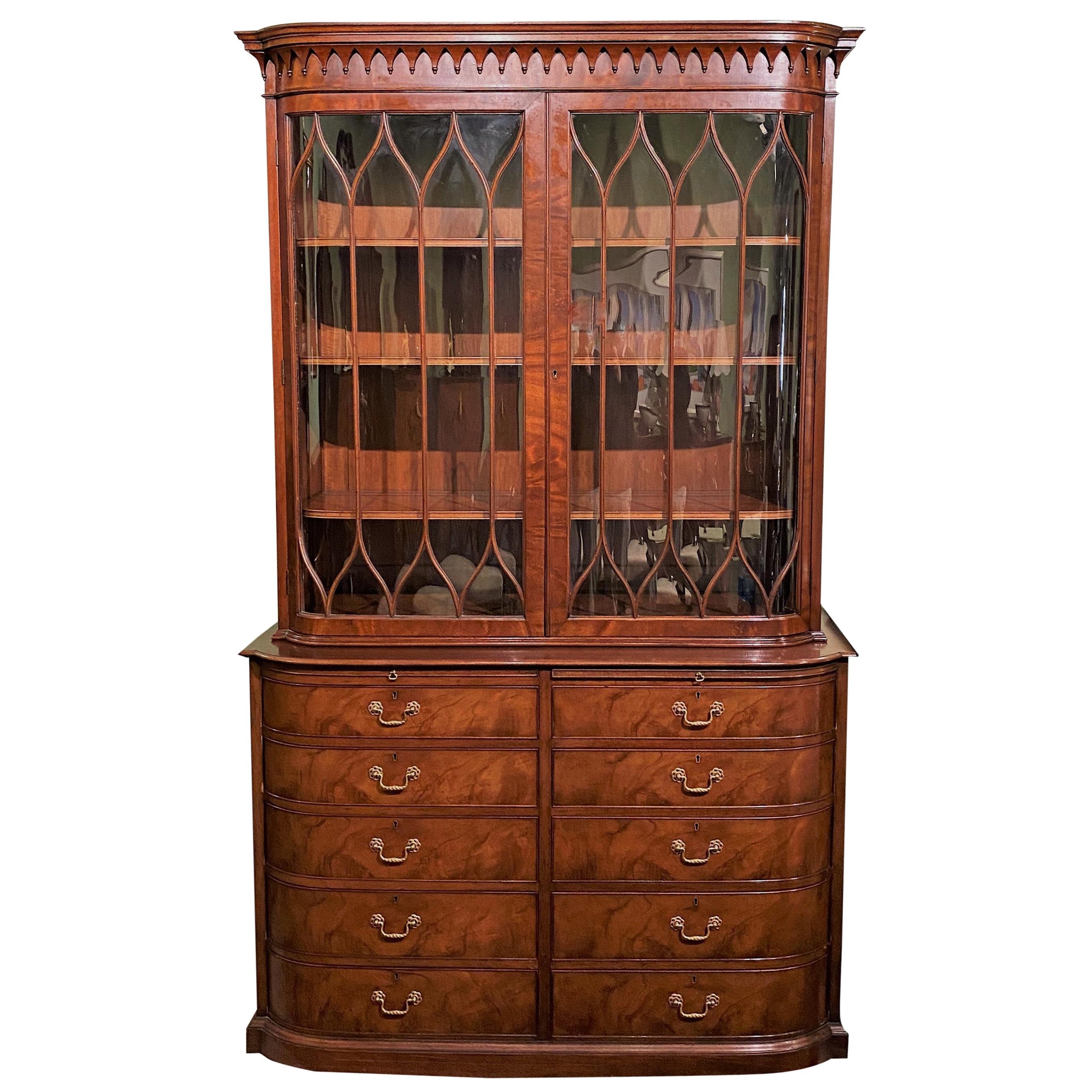 Three-Part Rosewood Bookcase by Bertil Fridhagen For Sale at 1stDibs