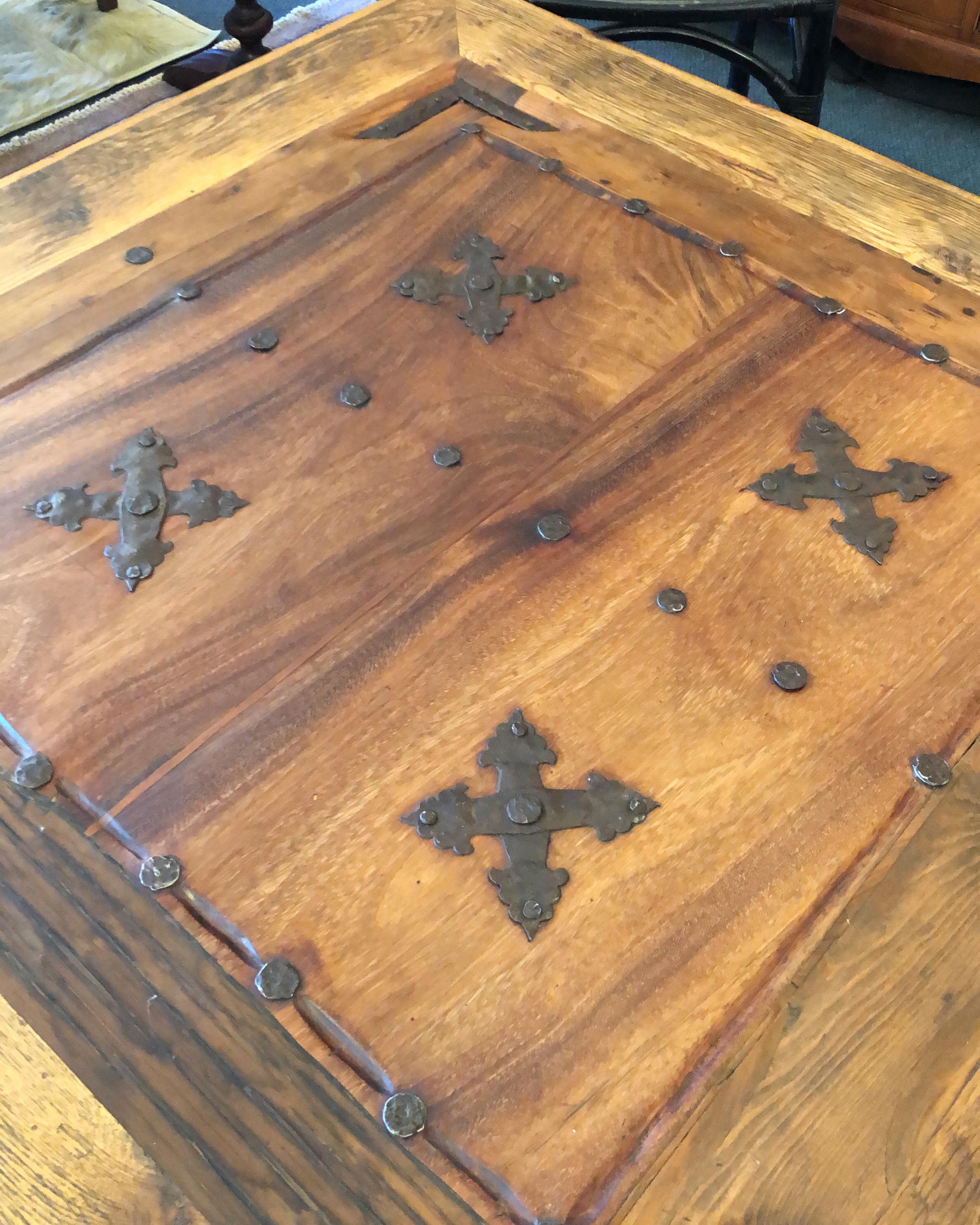 Custom Monumental Rustic Coffee Table For Sale at 1stDibs | custom ...