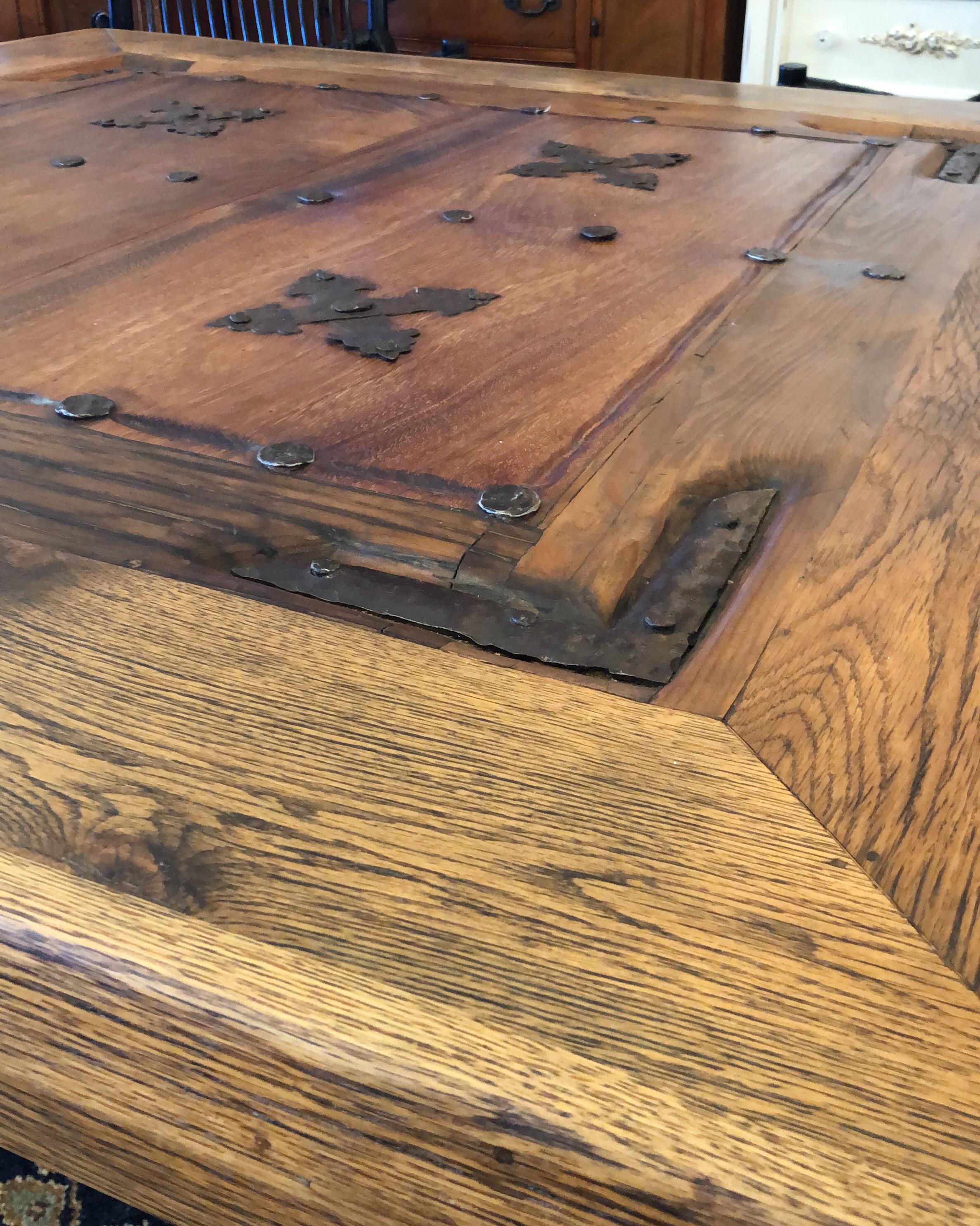 Custom Monumental Rustic Coffee Table For Sale at 1stDibs | custom ...