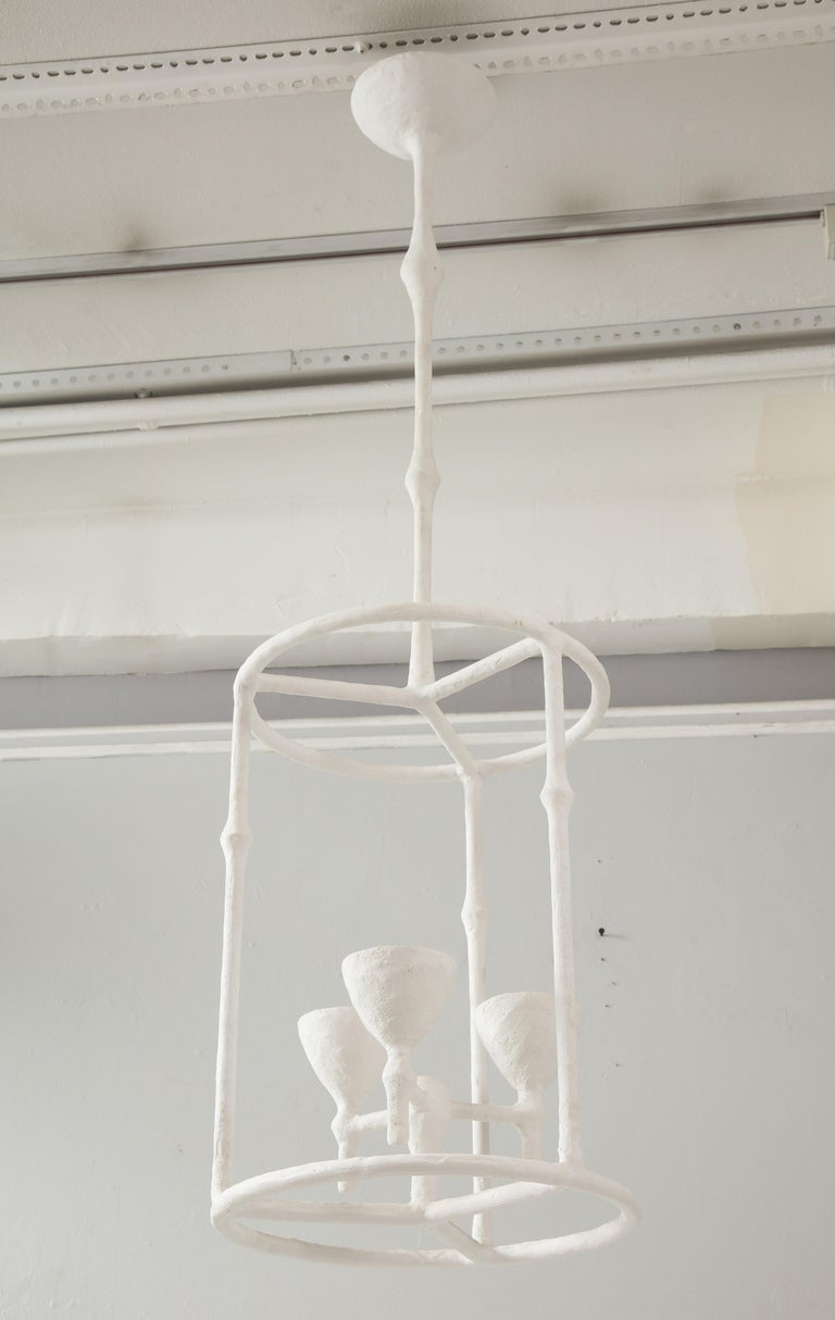 Custom Plaster Alard Three-Light Fixture For Sale at 1stDibs | plaster ...