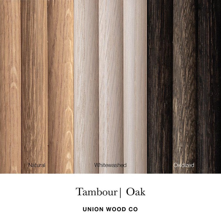 Custom Radius Meeting Table Made with a Solid Wood Top and Tambour ...