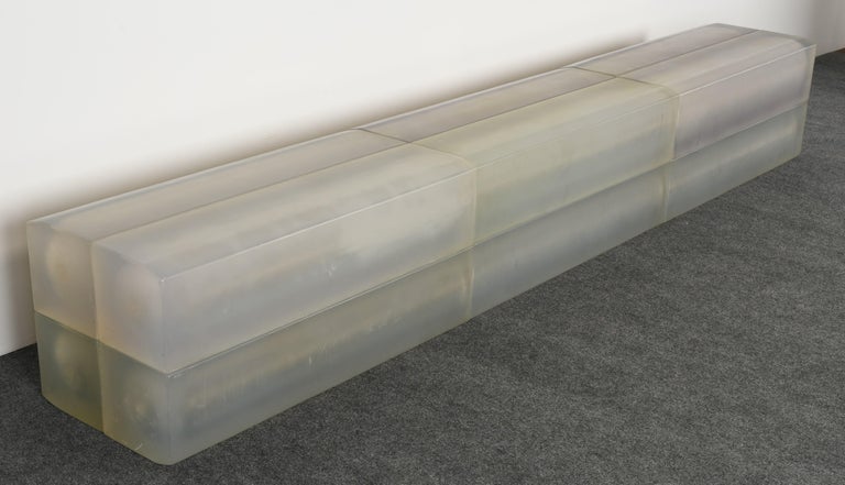 Custom Resin Museum Bench by Michael Ryan Architects, 20th Century at ...