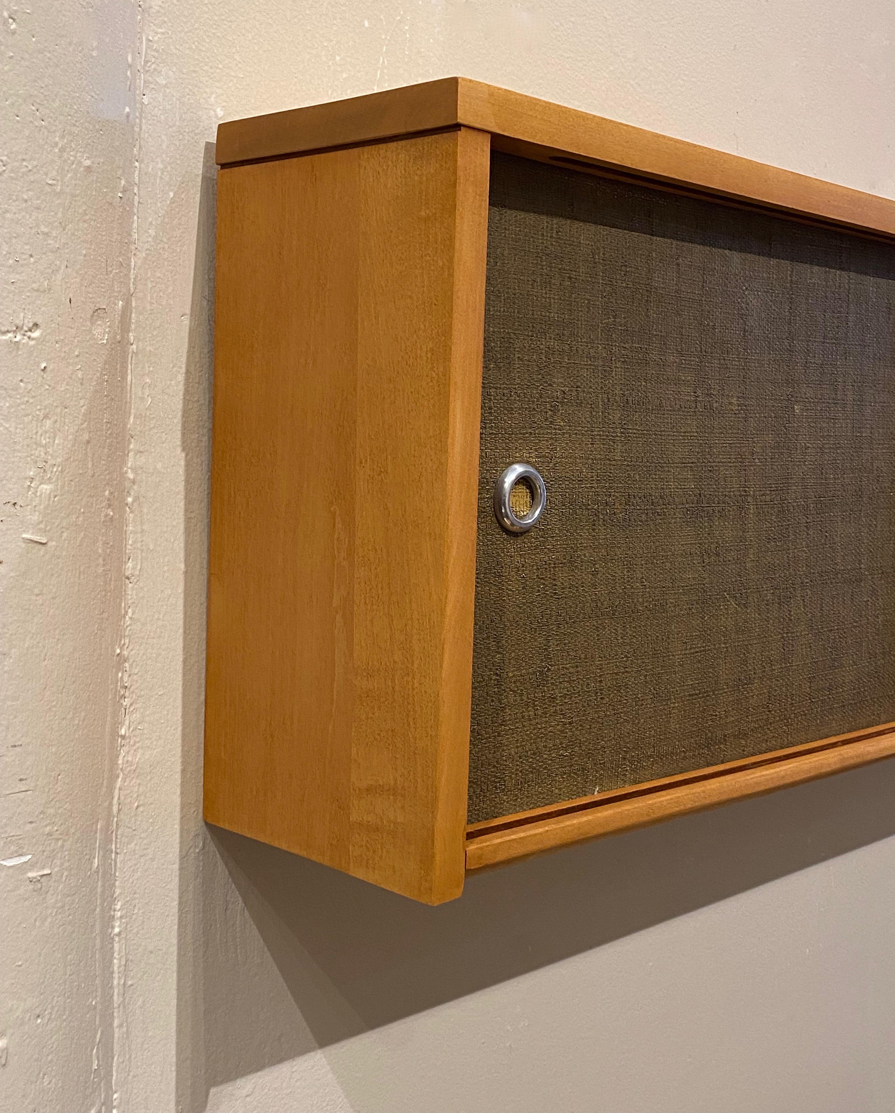 Custom Revision Wall Mounted Paul McCobb Planner Group Storage Cabinet ...