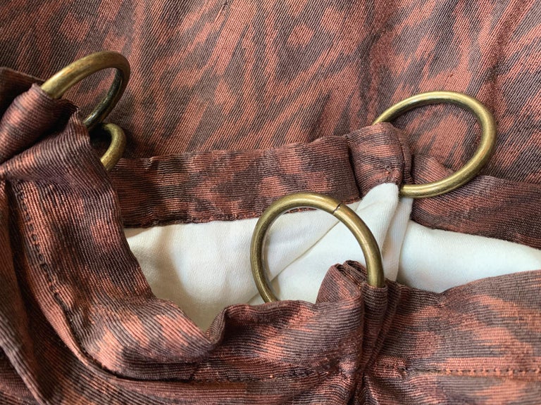 Custom Silk Curtain Panels by Michael Smith and J. C. Landa, a Set of 4 ...