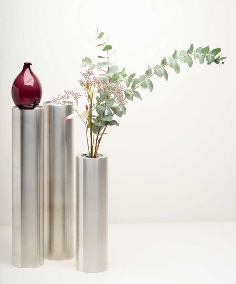 Custom Solid Aluminum CC Table from Porch Modern For Sale at 1stDibs