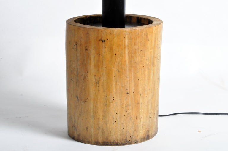 Custom Table Lamp Made from Reclaimed Wood For Sale at 1stDibs | custom ...