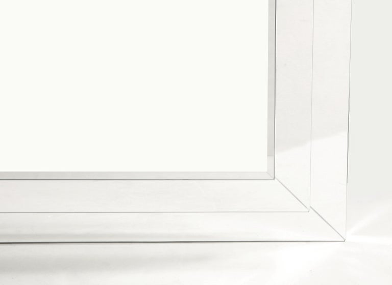 Custom Tiered Stacked Mirror For Sale at 1stDibs | stacked mirrors