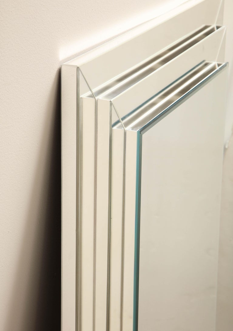 Custom Rectangle Stacked Mirror For Sale at 1stDibs