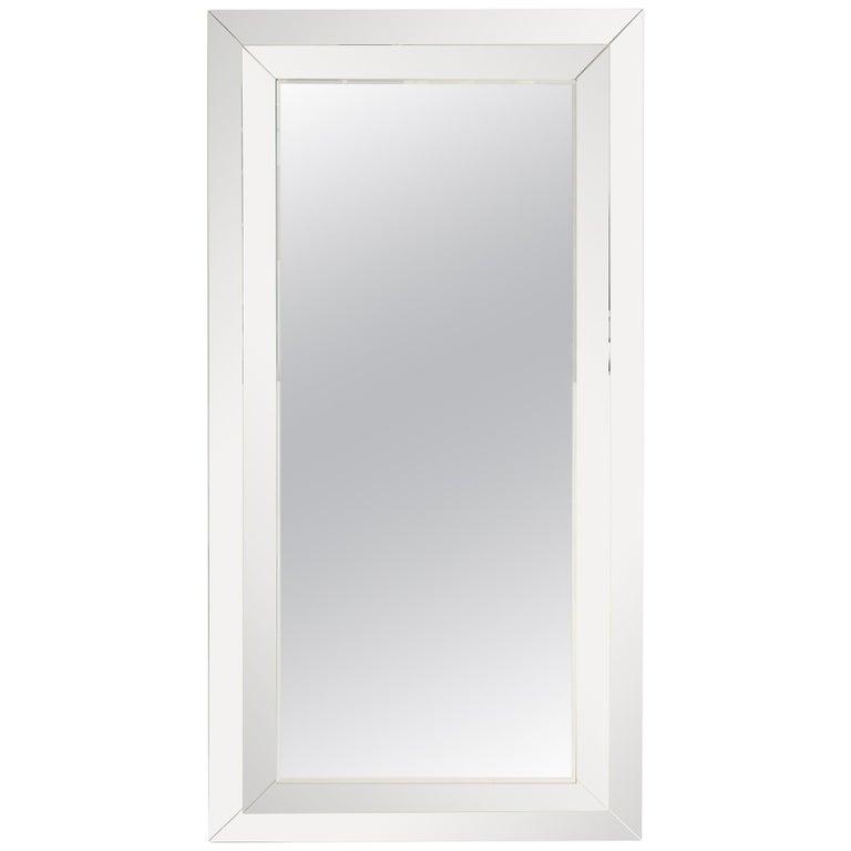 Custom Rectangle Stacked Mirror For Sale at 1stDibs