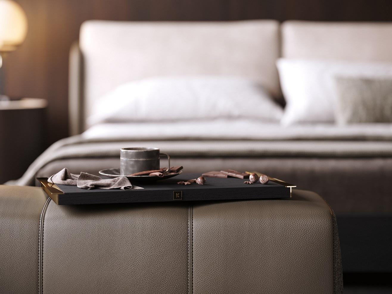 Custom Velvet Bench with Channel Stitching For Sale at 1stDibs