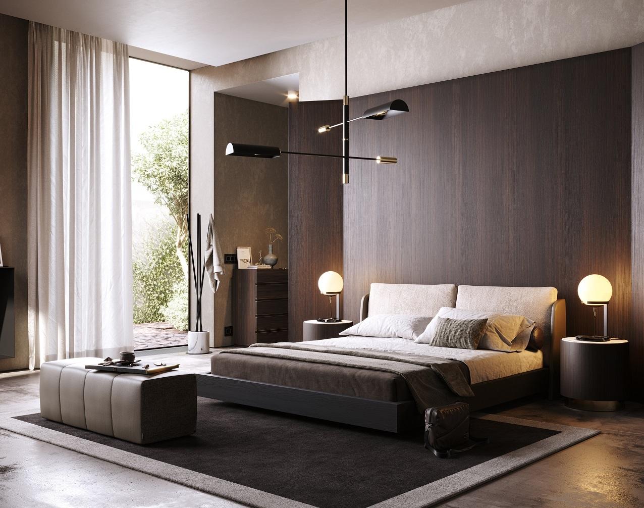 Custom Velvet Bench with Channel Stitching For Sale at 1stDibs