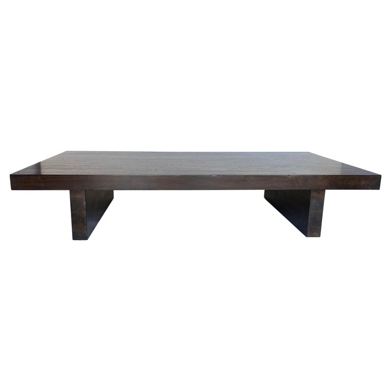 Custom Walnut Coffee Table by Dos Gallos Studio For Sale at 1stDibs