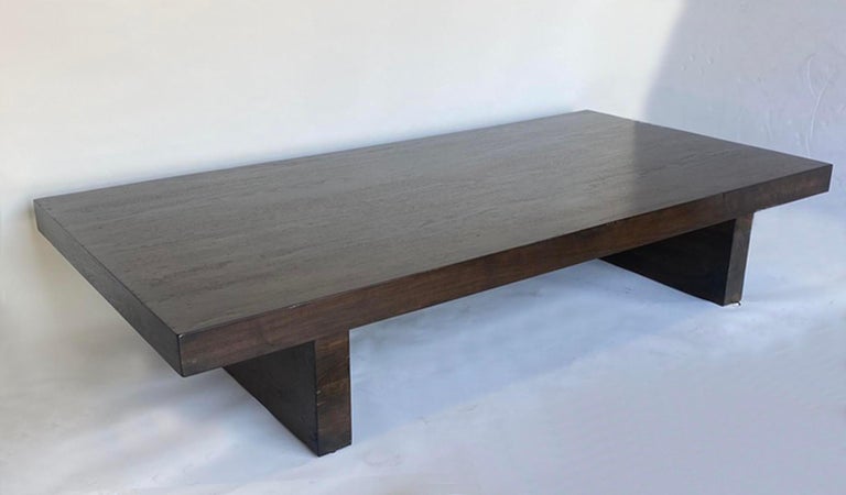 Custom Walnut Coffee Table by Dos Gallos Studio For Sale at 1stDibs