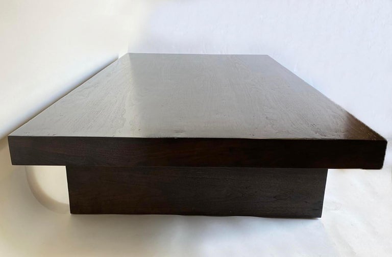 Custom Walnut Coffee Table by Dos Gallos Studio For Sale at 1stDibs