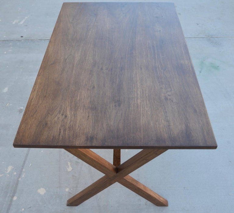 Custom Walnut Desk with Drawer, Made to Order by Petersen Antiques For ...