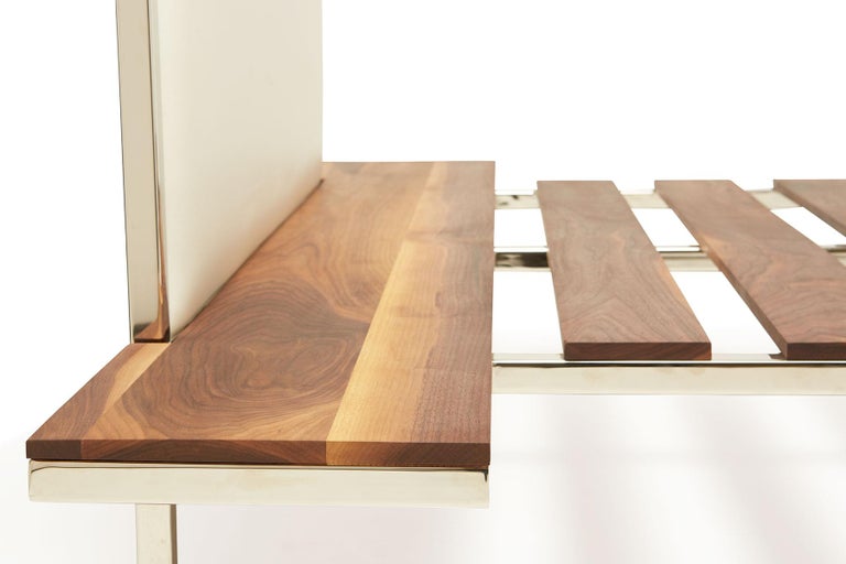 Customizable Bed Frame with Side Tables and Bench For Sale at 1stDibs ...