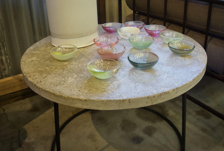 Customizable Concrete Dining or Coffee Table Tops with Botanical ...