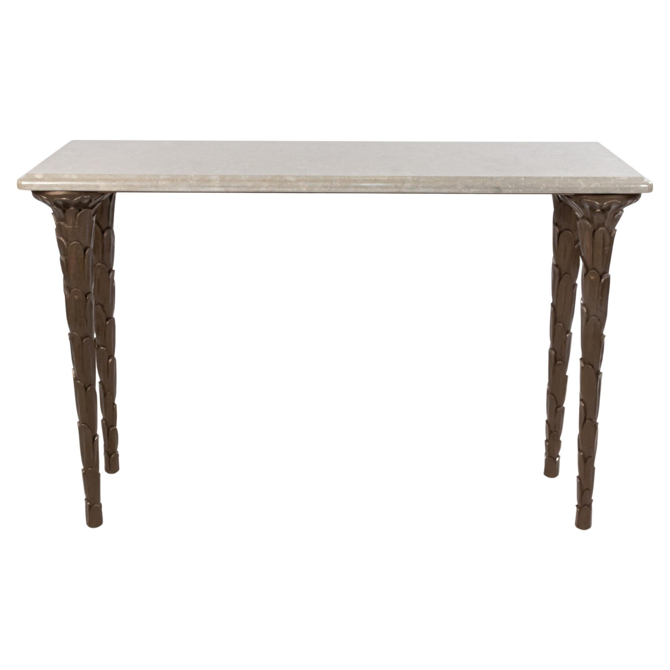 "1960" Contemporary Console Table in Pau Ferro Wood by Bruno Rangel For ...