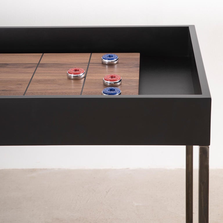 Customizable Modern "The Break" Shuffleboard Table For Sale at 1stDibs