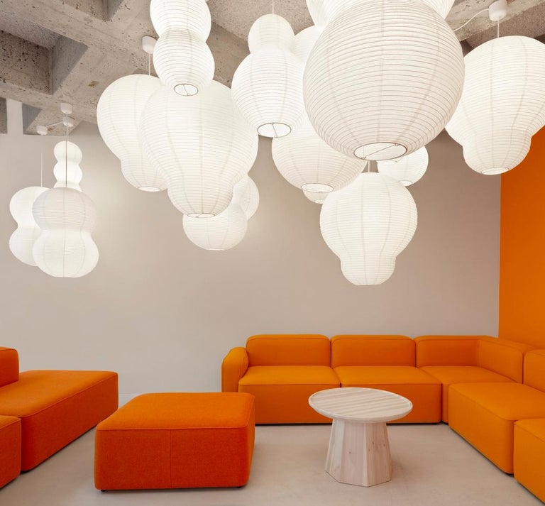 Customizable Normann Copenhagen Rope Sofa Chaise Lounge with Pouf Hans ...